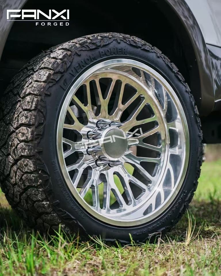 FANXI Concave Forged Full Black Wheels 20x10 20x12 24x10 24x12 24x14 8 ...