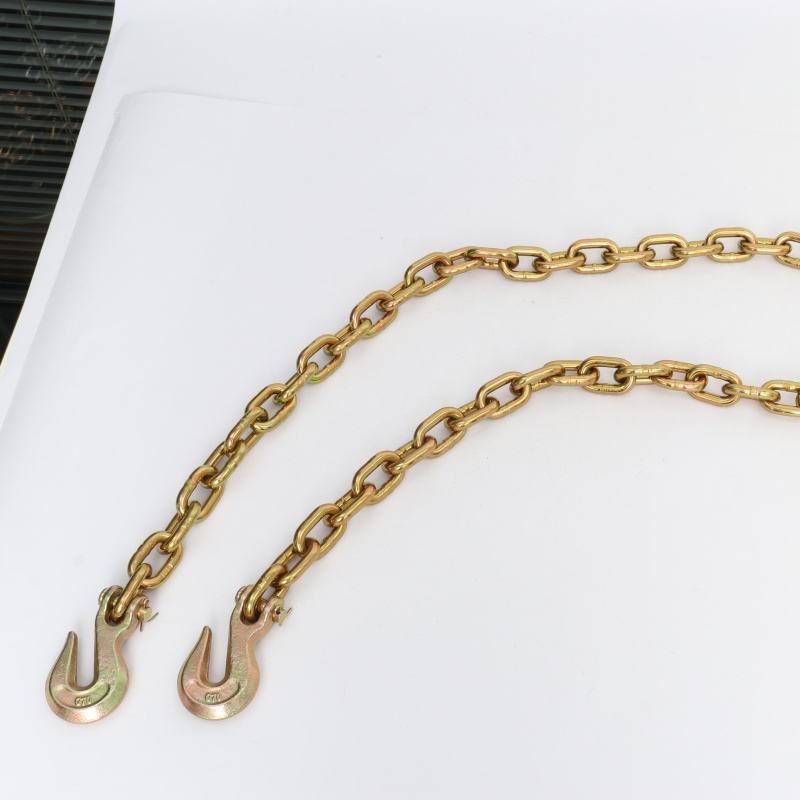 NACM G70 Metal Chain Load Chain Transport Chain with Clevis Hooks G70 ...