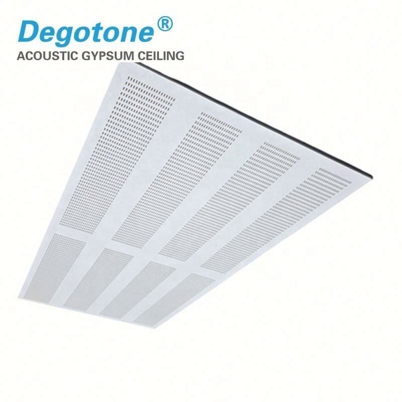Perforated Gypsum board Ceiling Interior 4*8 Excellent Performance ...