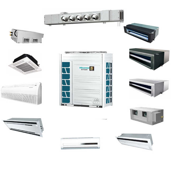 Hisense Cassette Vrf VRV Wall Mounted R410a R32 10Ton 24000Btu ...