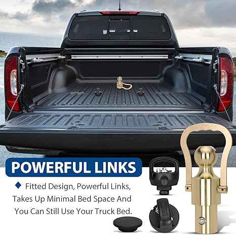 GNXA2061 Puck System Gooseneck Hitch Ball Kit 2-5/16 Inch Ball & Safety ...