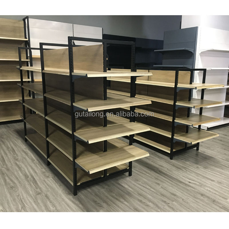Sari Sari Store Stante Wood Design for Store - Gondola Shelves