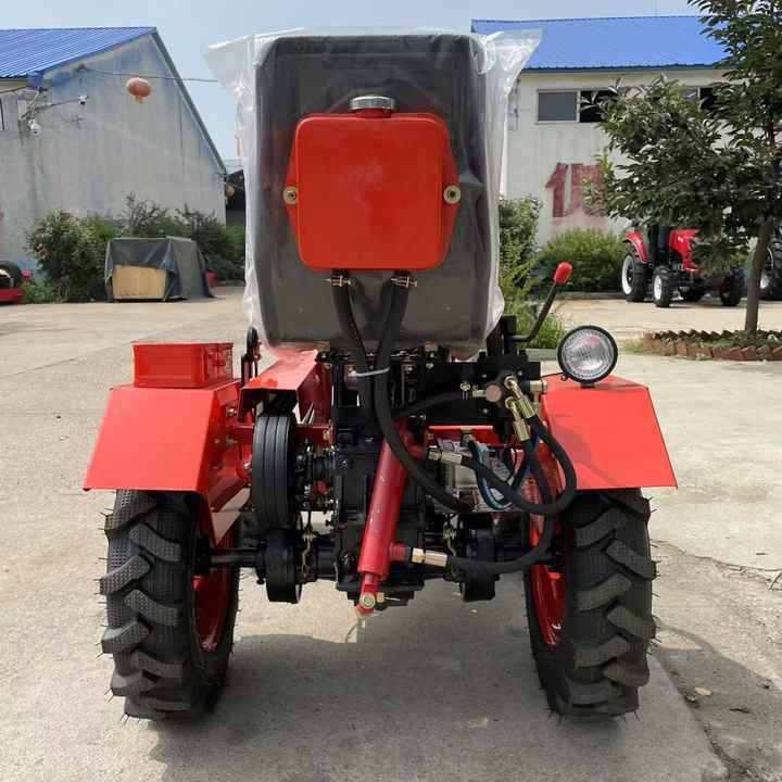 18HP Small Horsepower Mini Family Tractor Two-wheel Farm Tractors ...