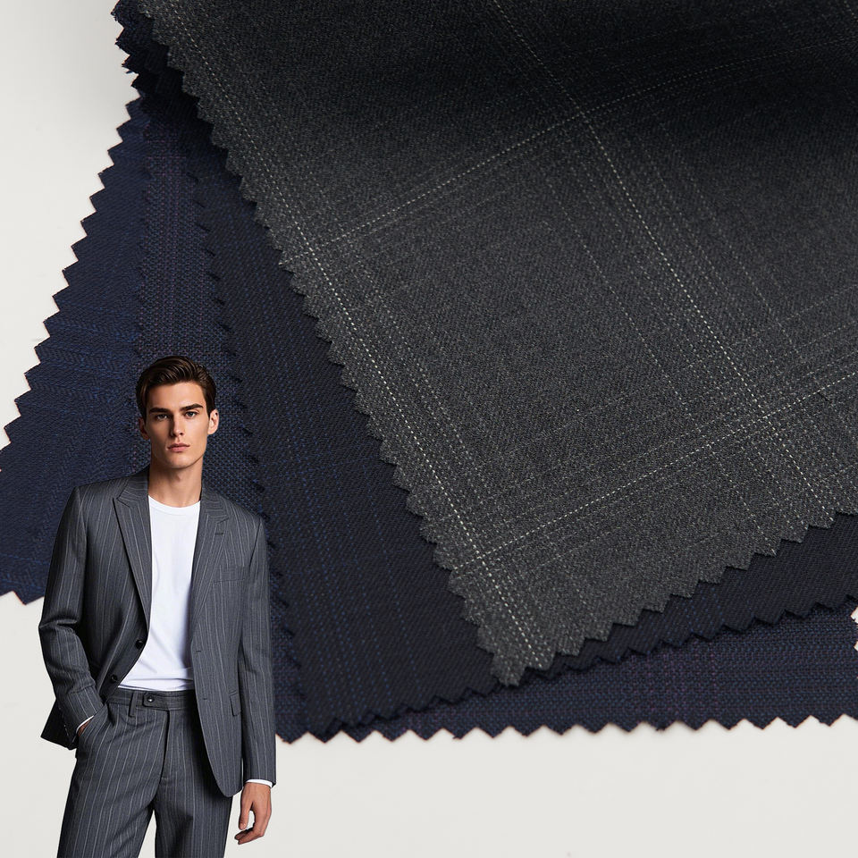 Hot Selling Luxury Italian 100% Merino Wool Suit for Men Worsted Twill ...