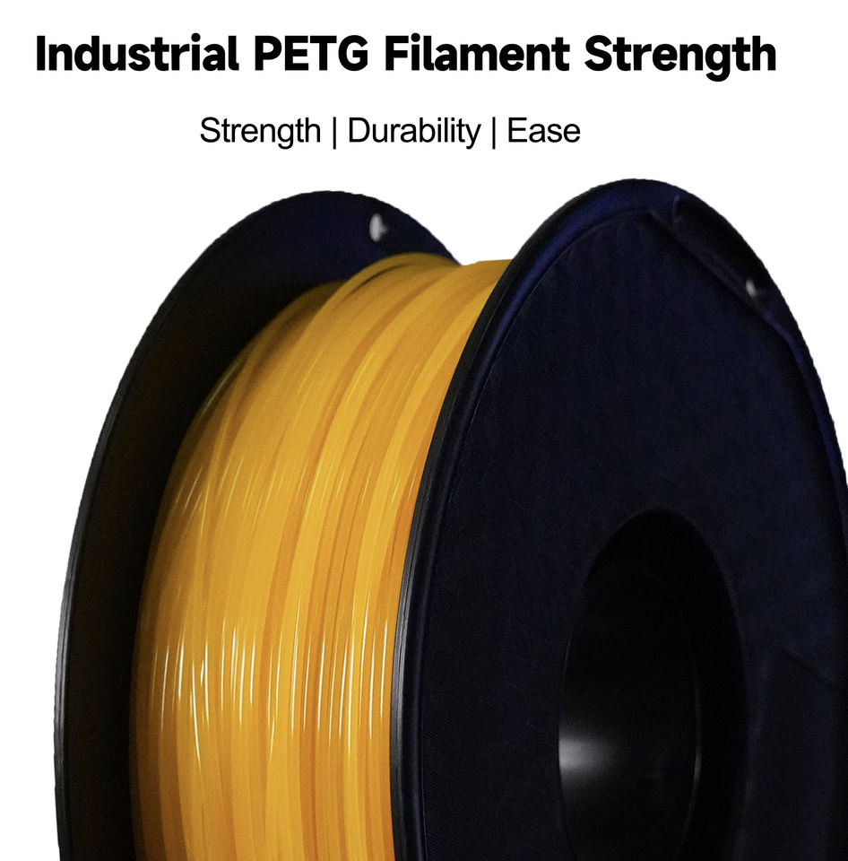 ZCAM-PETG High Transparency Yellow PETG Filament 3D Printing Excellent ...