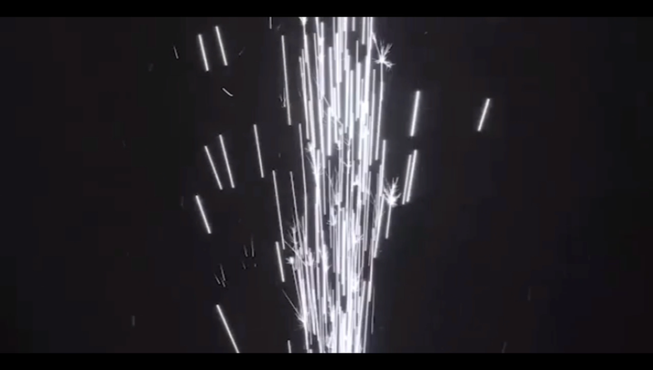 Electric White Fireworks