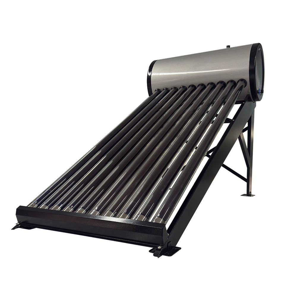 Galvanized Steel Evacuated Tube Solar Hot Water Heater 100L ...