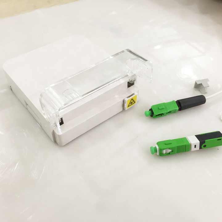 Transparent Dust FTTH Fiber Optic Termination Box - Wirenet