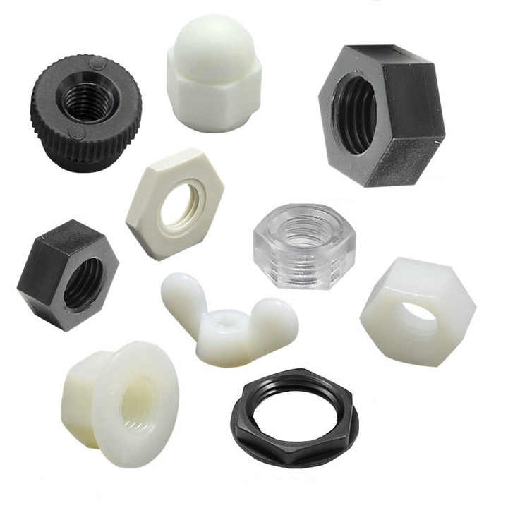 Factory Supply Hand-twisted Insulated Plastic Hexagonal Nut with Washer ...