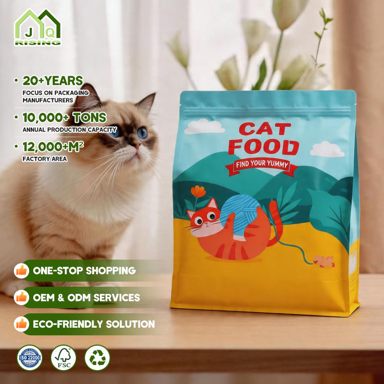 PA Woven Dog Food Packaging Bag 50KG Custom Printed Stand up Pouch Pet ...