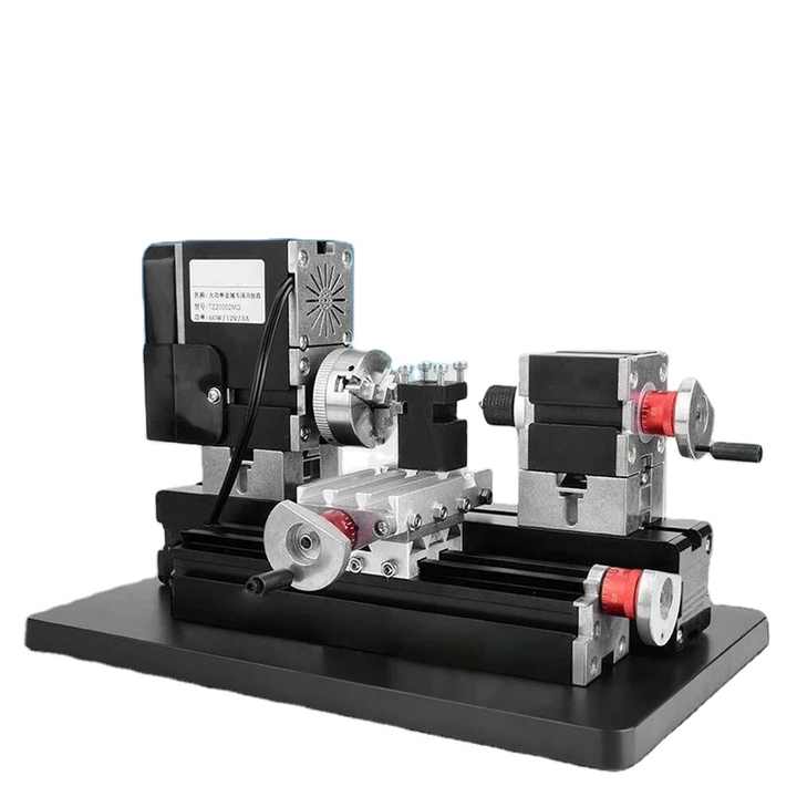 Tz20002mg Big Power Mini Metal Rotating Lathe 12000rpm 60w Motor Larger ...