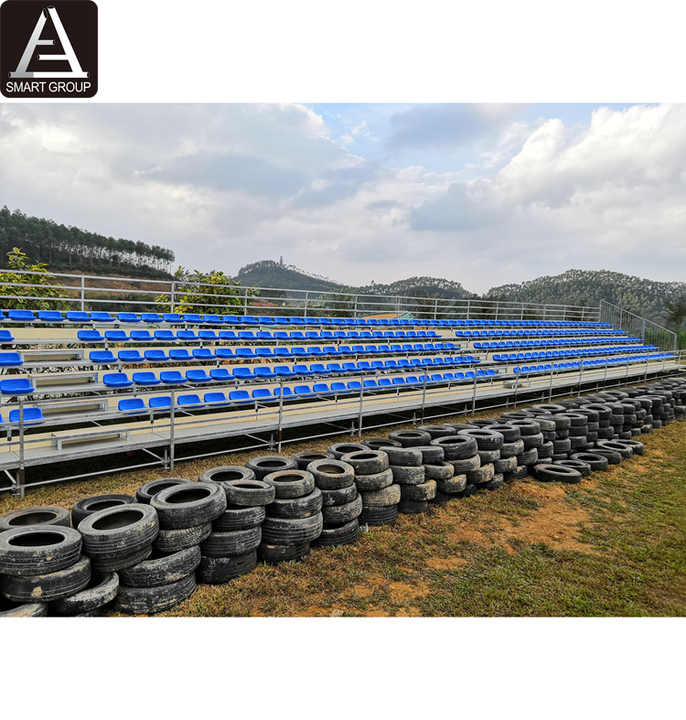 Temporary Grandstand Seating System Stadium Metal Demountable Tribune ...