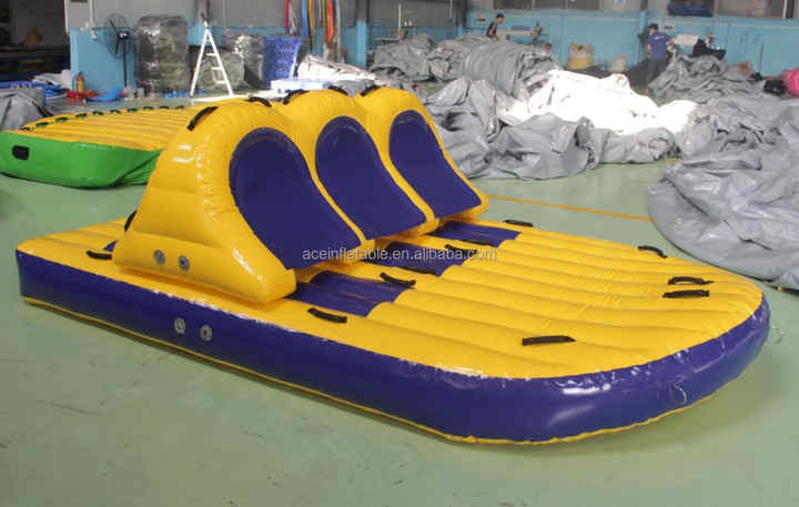 6 Riders Towable Raft Boat Flying Towable Tubes for Boating ...
