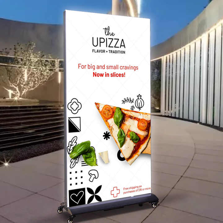 UV Soft Film Light Box Removable Rectangular Double-sided Vertical ...