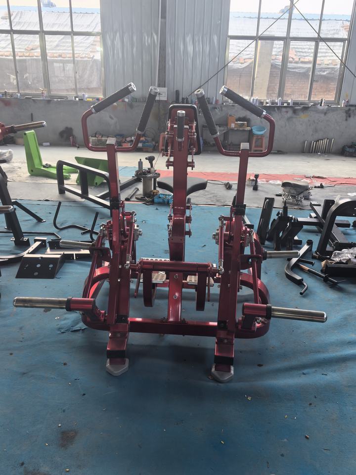 RA Factory Plate Loaded Dual Action Seated Row Machine Commercial Gym ...