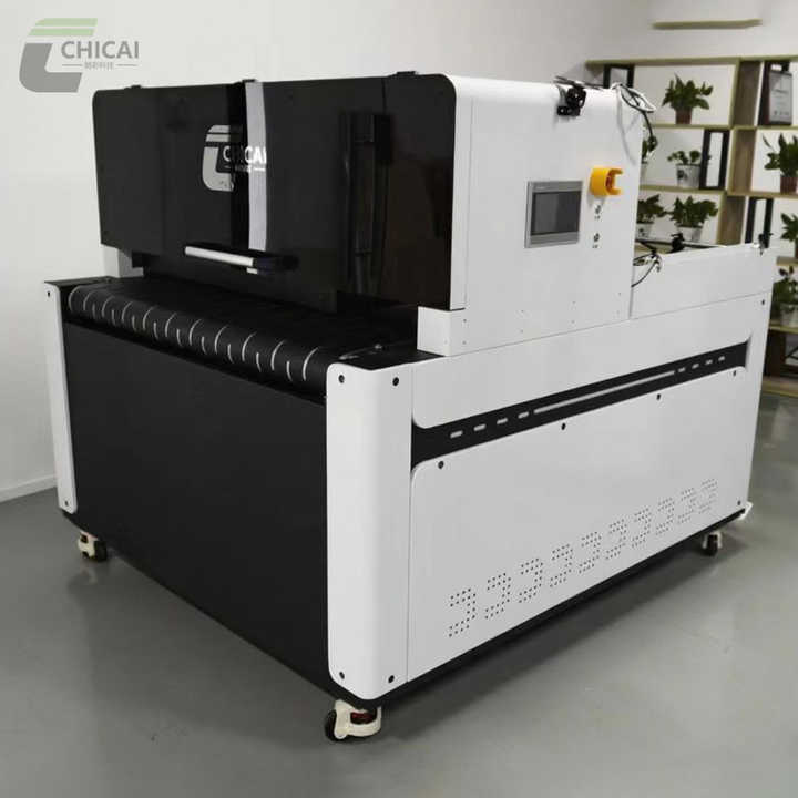 Chicai Single Pass Digital Printer Multicolor Paper Fan Printing ...