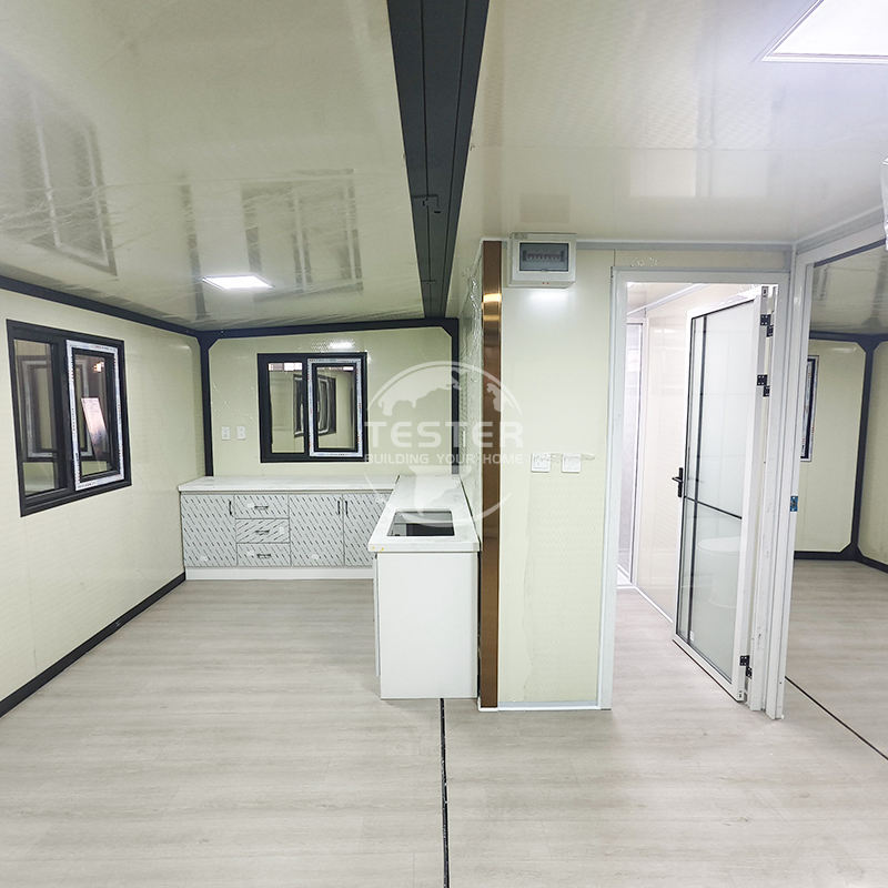 Newly Designed 20 ft Expandable Steel Container Activity Room Kitchen ...