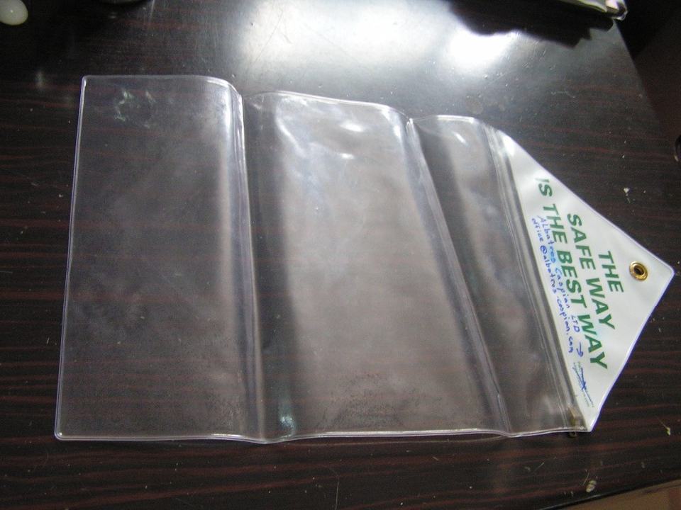 Waterproof PVC Document Holder for A4 Certificates - Durable, Clear ...
