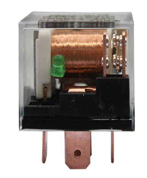 Musuha 12V 24V 5 Pin Automotive Relay SPDT DC Power Transparent Relay ...