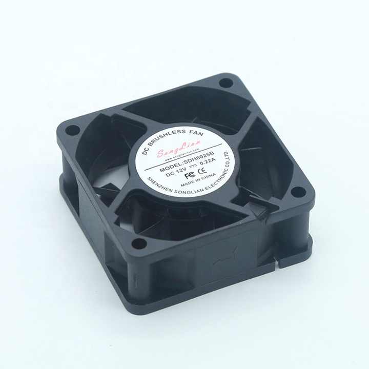 40mm 60mm 80mm 120mm Axial Fan 5V 12V DC Brushless Low Noise IP67 ...