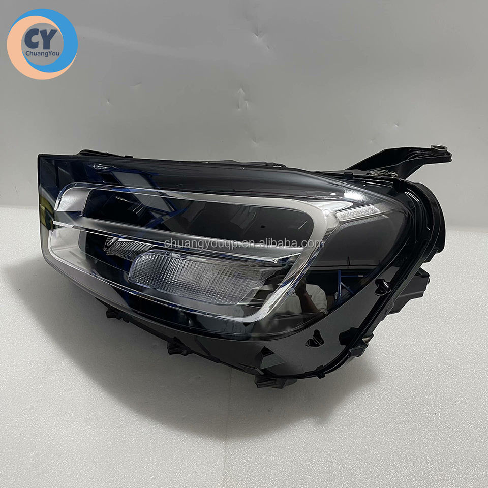For Mercedes-Benz GLS X167 Headlight Original LED Headlamp Lens Light ...