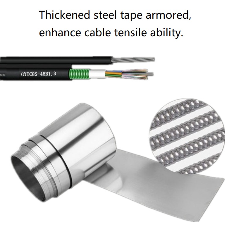 GYTC8S 6 core sm fiber optic cable,12 core fiber optic cable,24 core sm fiber optic cablePopular ...