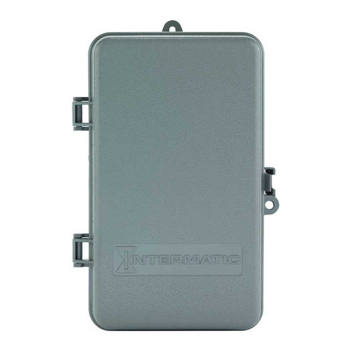 Intermatic T104R 208-277-Volt DPST 24 Hour Mechanical Time Switch with ...