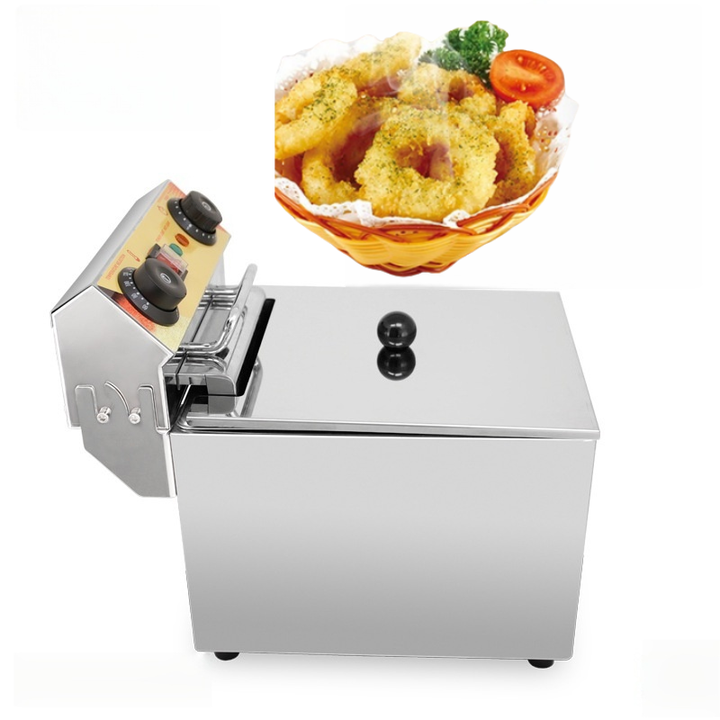 Free Standing Electric Deep Fryer With Timer for Precision Cooking