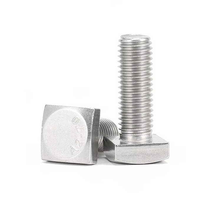 M4 M5 M6 M8 M10 M12 304 A2 Stainless Steel Square Head Screws ...