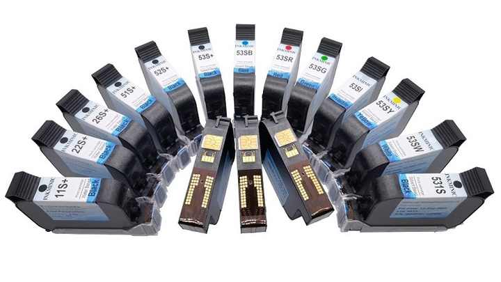 Compatible 53S+ Solvent Based Ink Cartridge for Elfin Printers
