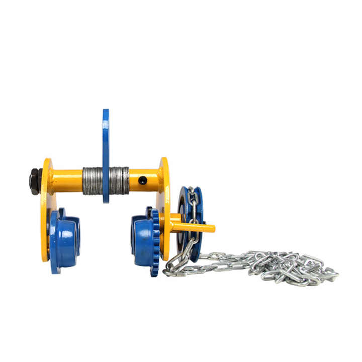 Carro de engranaje manual tipo I beam DST, utilizado para polipasto de ...