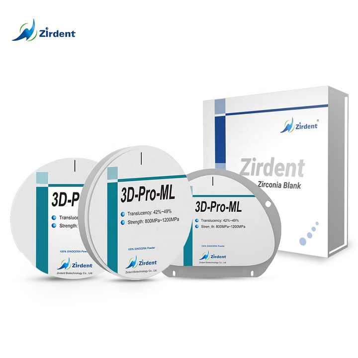 Dental Ceramic Zirconia Block with 2024 CAD/CAM Zirconia lithium ...