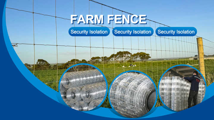 Farm Fence Wire Mesh Galvanized Fencing Wire Farm Factory Direct Sales ...