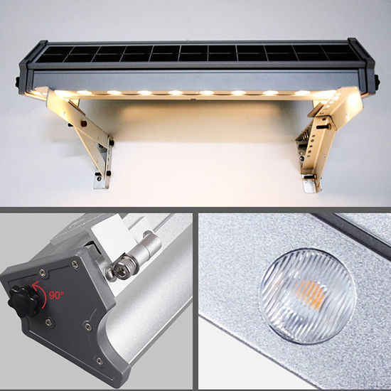 Commercial Solar Billboard Light Waterproof LED Flood Lamp Metal ...