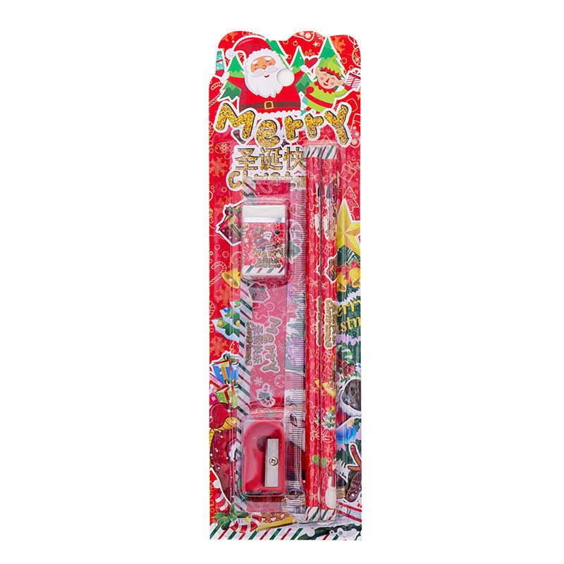 CHXN Cartoon Christmas Stationery Set for Children's Learning Christmas ...