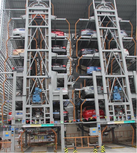 SolidParking Vertical Rotary 8-16 SUVs and Sedan Automated Car Parking ...
