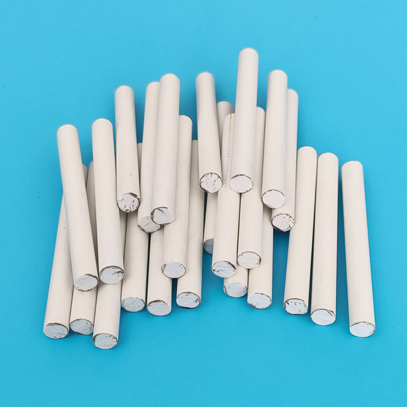 C610 Alumina Resistor Ceramic Rod White 75% Alumina Solid Shaft ...
