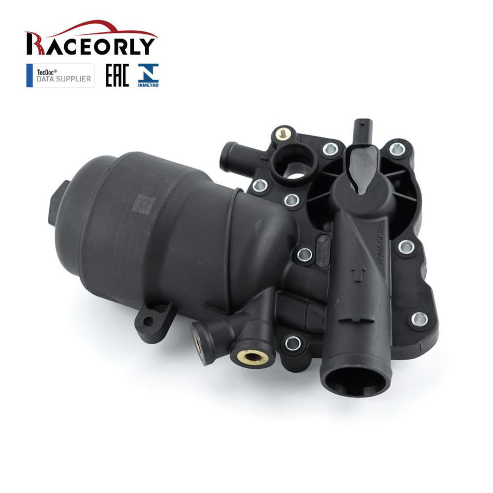 Raceorly Oil Filter Housing with Cooler for Audi Q7 3.0T Diesel OEM ...