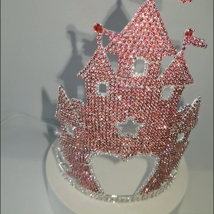 Baroque Bridal Crown Tiara Wedding - Castle Crown Beauty