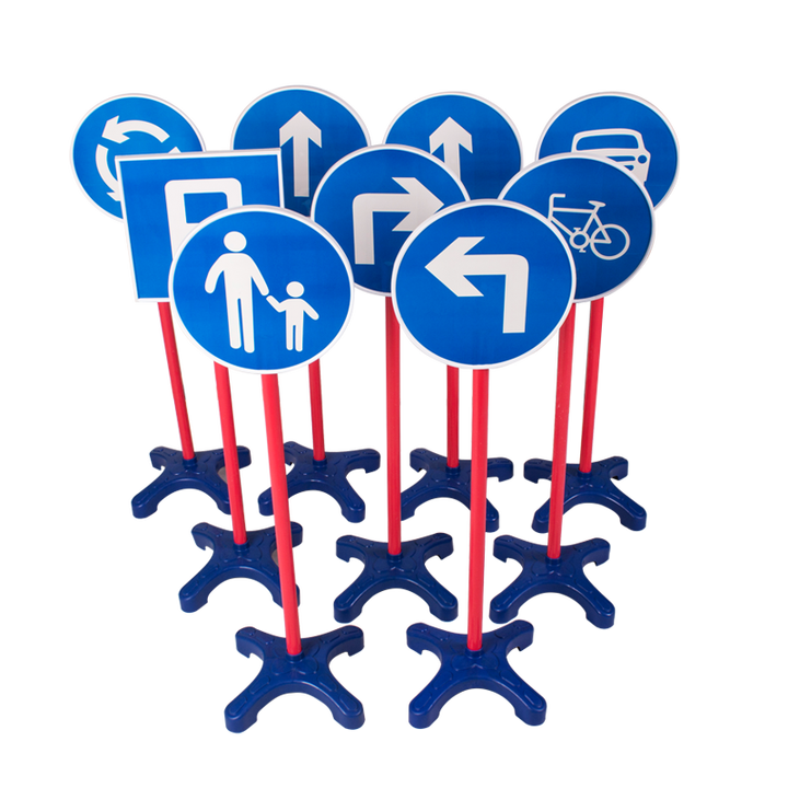 Montessori Toys - Traffic Signs for Preschool Children