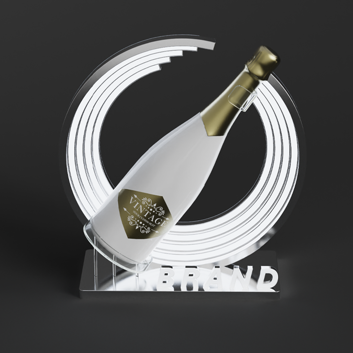 Commercial Led Alcohol Bottle Bar Wine Retail Display Bottles ...