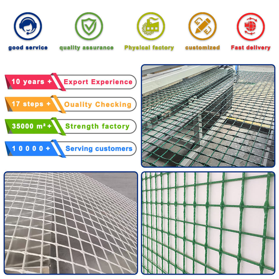 Composite Fiberglass Rebar Mesh Sheet for Concrete Slab and Road ...