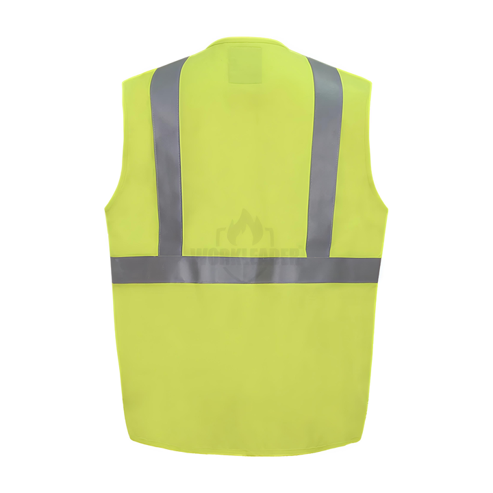 Customized Work Clothes Vest Reflective Hi Vis Work Clothing Fire Retardant Workwear Vest ...