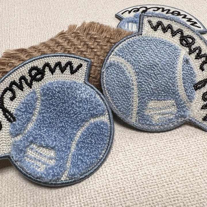 High Quality Embroidered Custom Patches Clothes Applique Brand Logo ...