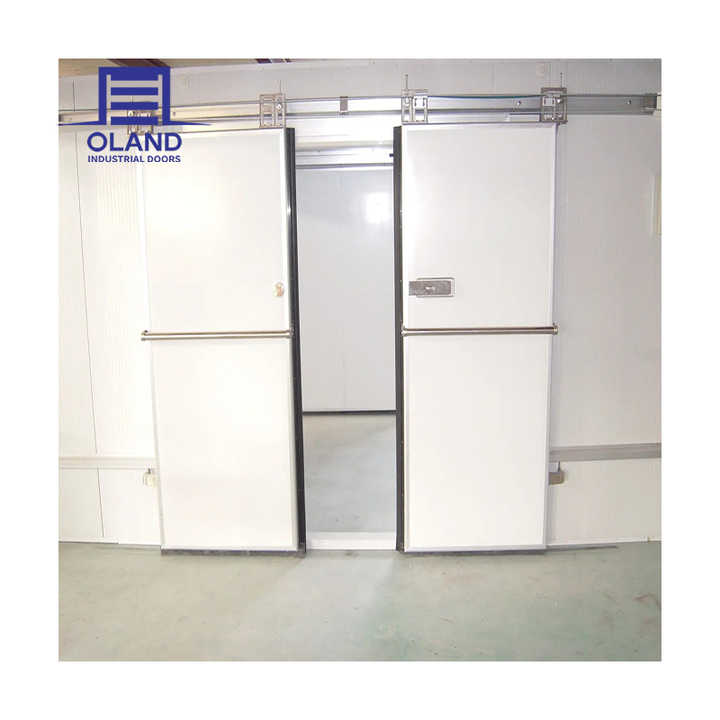 High Quality Automatic Sliding Door Cold Storage Sliding Door Double ...