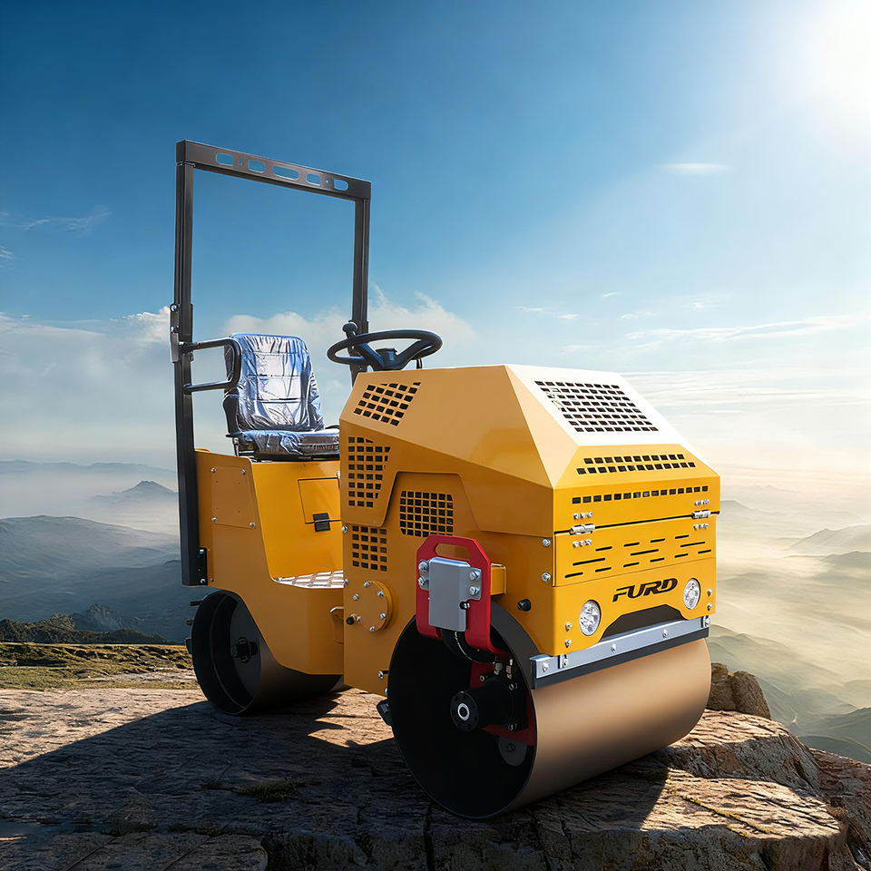Diesel Engine Vibratory Road Roller for Construction Asphalt Vibrating ...
