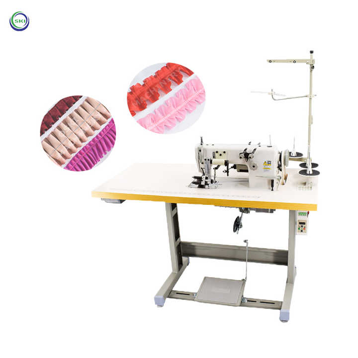Pleat Making Machine Fabric Folding Ribbon Pleating Sewing Machine ...