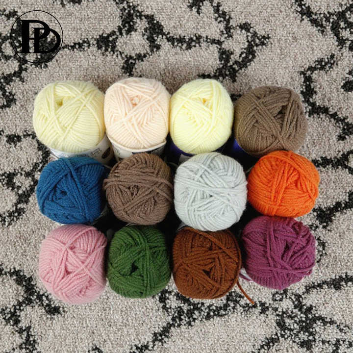 100 Dyed 50g Hand Knitting 5ply Yarn - Super Soft & Versatile