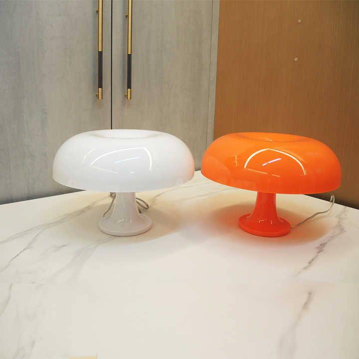 Modern Italy Designer Led Mushroom Table Lamp For Hotel Bedroom Bedside ...