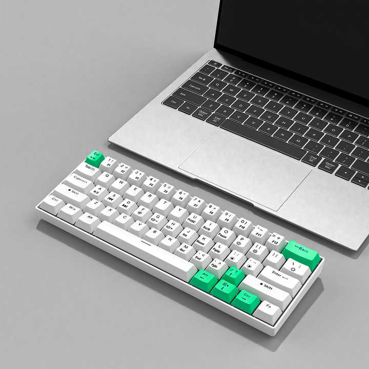 Professional Mechanical Keyboards Custom Keycap 61 Keys 60% Wired ...